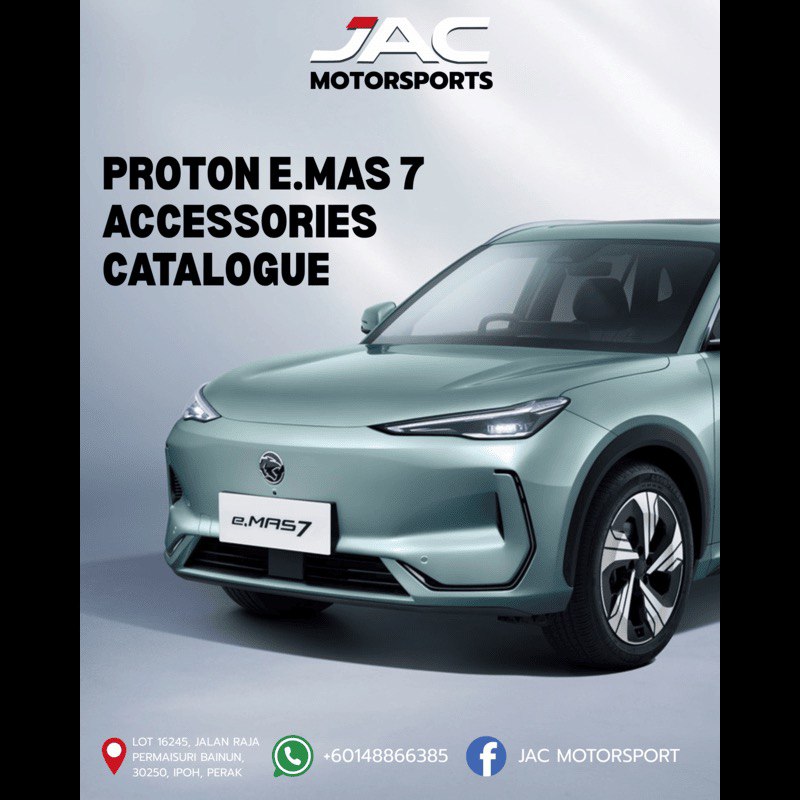 PROTON E-MAS 7 ACCESSORIES – JAC MOTORSPORT